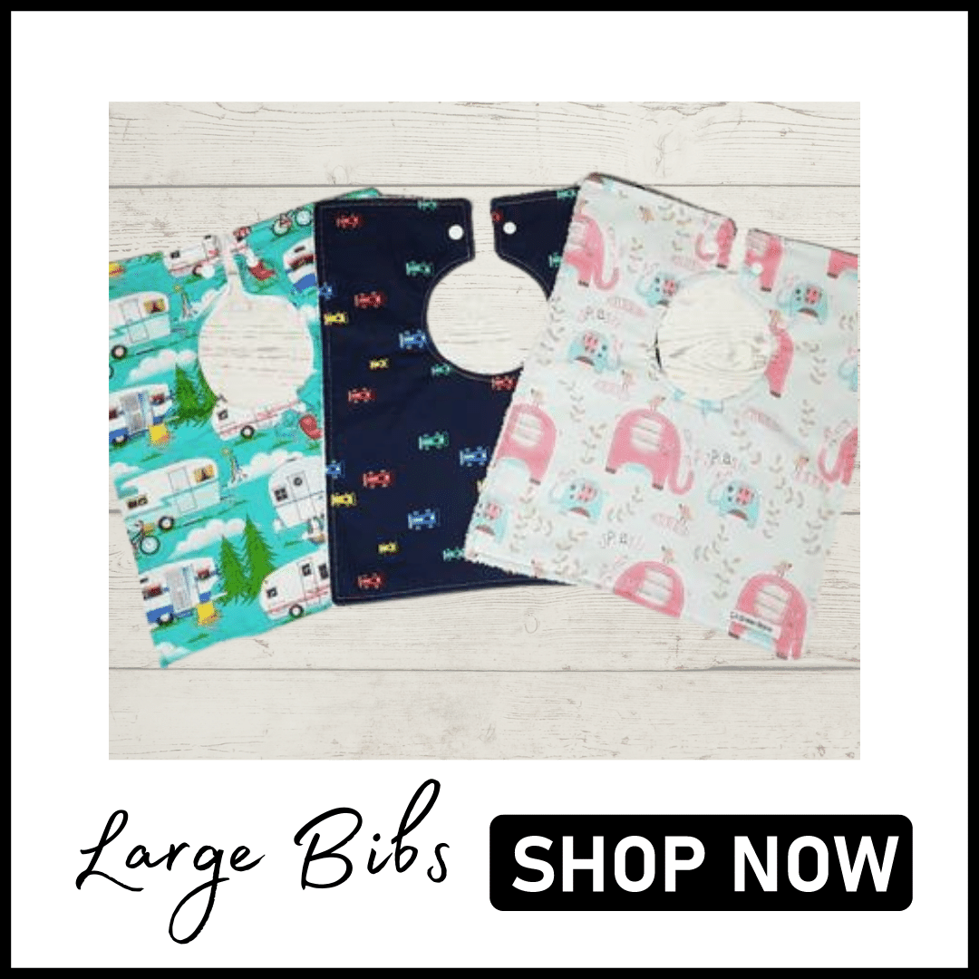 Square Bibs Large | Square Bibs Online | Buy Bibs for Babies Australia ...