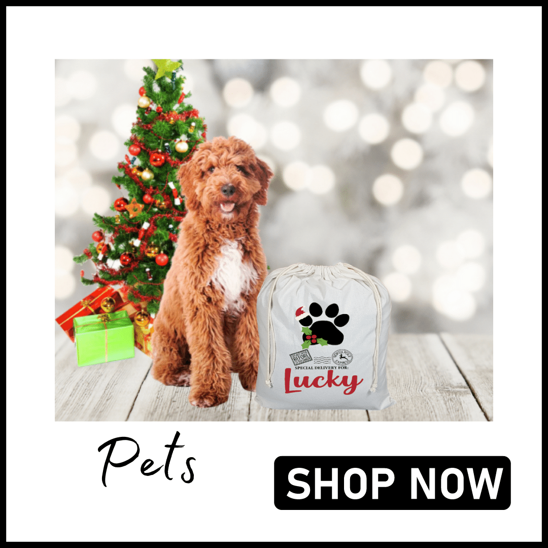 Pet Santa Sacks | Santa Paws Christmas Sack | Customised Pet Christmas ...
