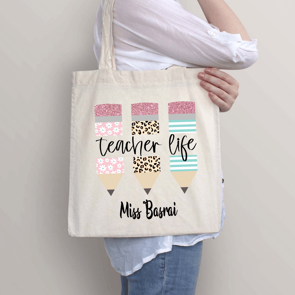 Personalised Teacher Bags - Handcrafted | Teacher Tote Bags Australia ...